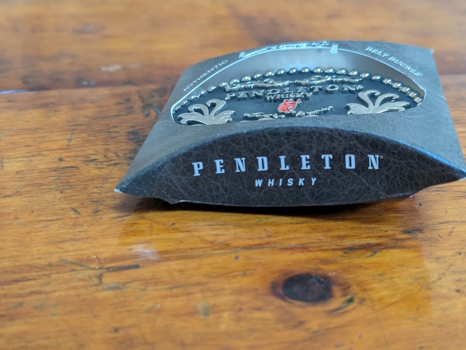 Pendleton Whisky Let er Buck Promo Belt Buckle 2023 Montana ...
