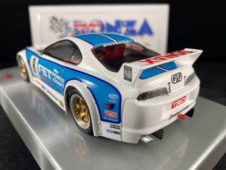 RS0264 REVO SLOT TOYOTA SUPRA GT JGTC FET POWER CRAFT #8 1:32 SCALE ...