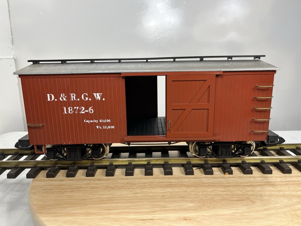 Kalamazoo G Scale Denver & Rio Grande Western D&RGW Boxcar #1872-6 | eBay