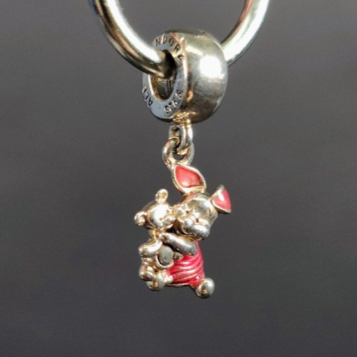 Pandora Disney Winnie The Pooh Piglet & Bear Dangle Charm 925 Sterling ...