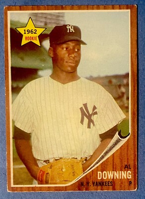 1962 TOPPS AL DOWNING ROOKIE #219 NEW YORK YANKEES VG K01 | eBay