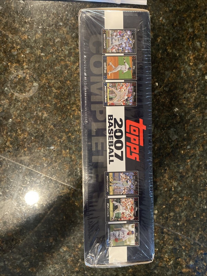 2007 Topps Baseball Complete Factory Set - Barry Bonds GU Base ...