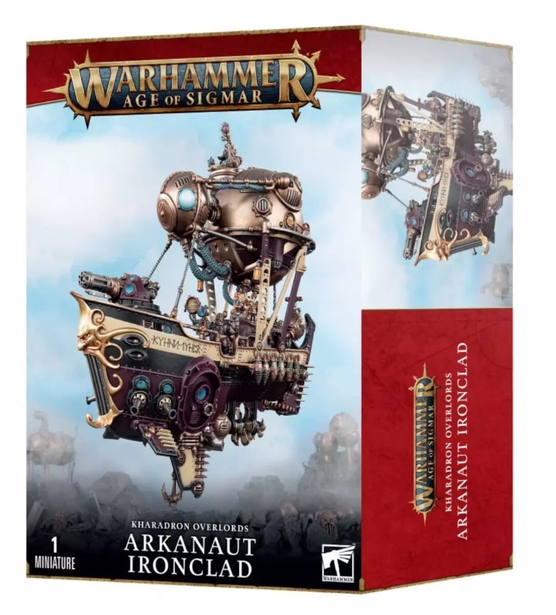 Games Workshop Warhammer AoS KHARADRON OVERLORDS ARKANAUT IRONCLAD ...