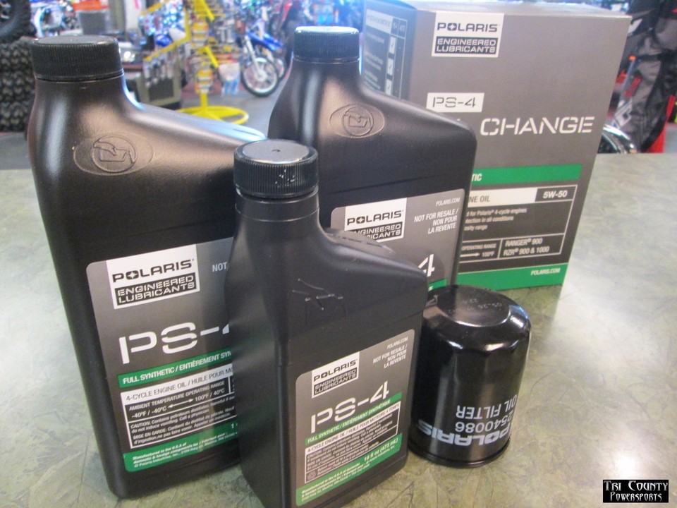 Pure Polaris Oil Change Kit RZR 900 Trail 2015-2020 RZR 900 50 Inch Oil ...