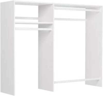 Easy Track 3 foot to 5 foot Hanging Closet Wardrobe Storage Organizer ...