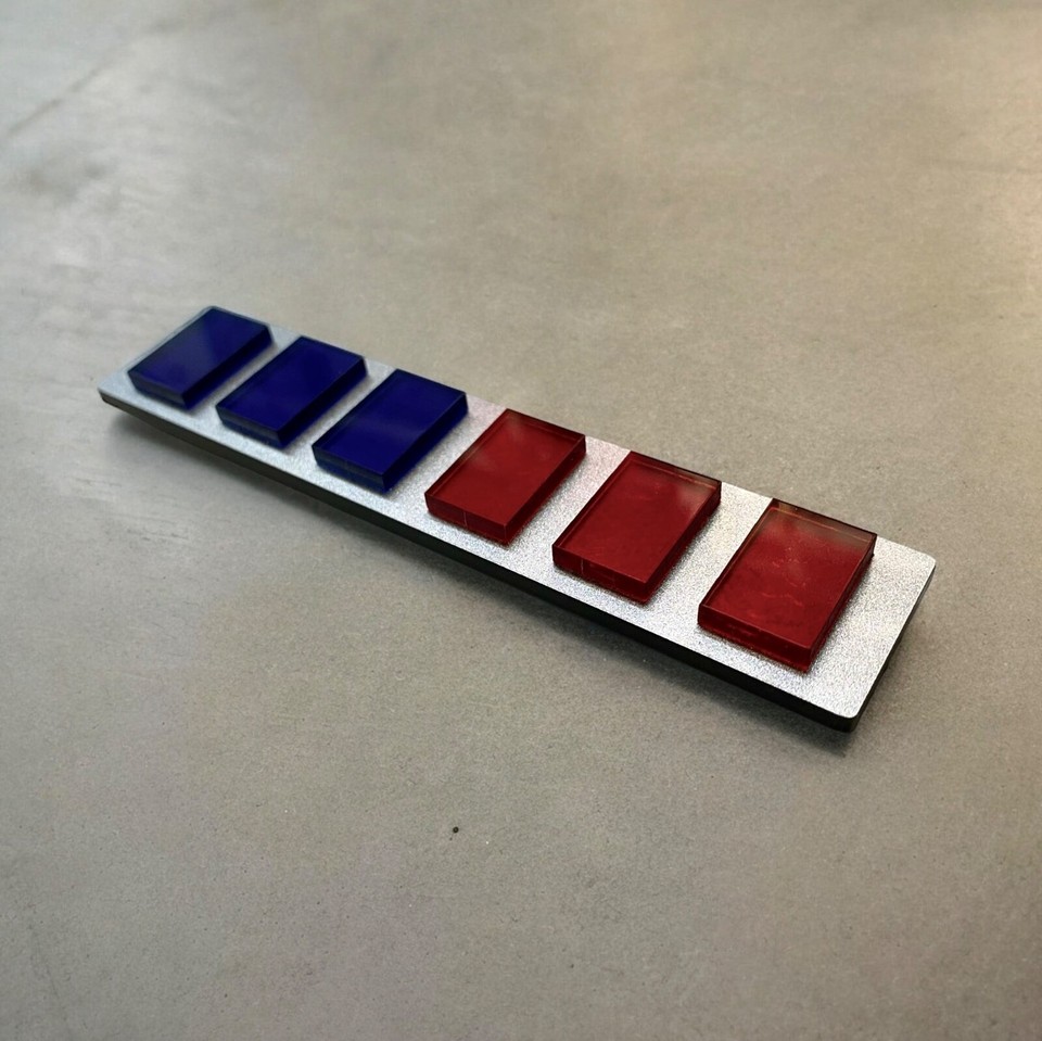Imperial Officer Rank Bar, Imperial Navy Senior Commodore Made from 3mm ...