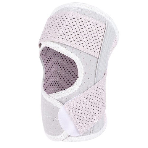 (Left Leg M)Elastic Patella Brace Knee Belt Support Fastener Adjust ...