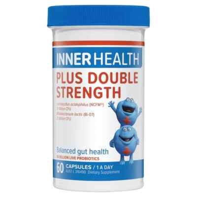 Inner Health Plus Double Strength Probiotic 60 Capules | eBay