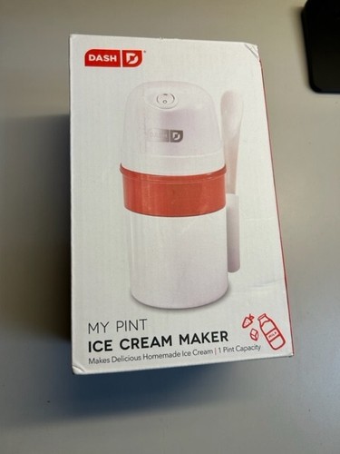 Dash My Pint Ice Cream Maker Red Makes 1 Pint Brand New In Box RED | eBay
