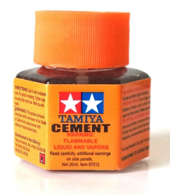 Tamiya 87012 Plastic Cement 20ml Bottle | eBay