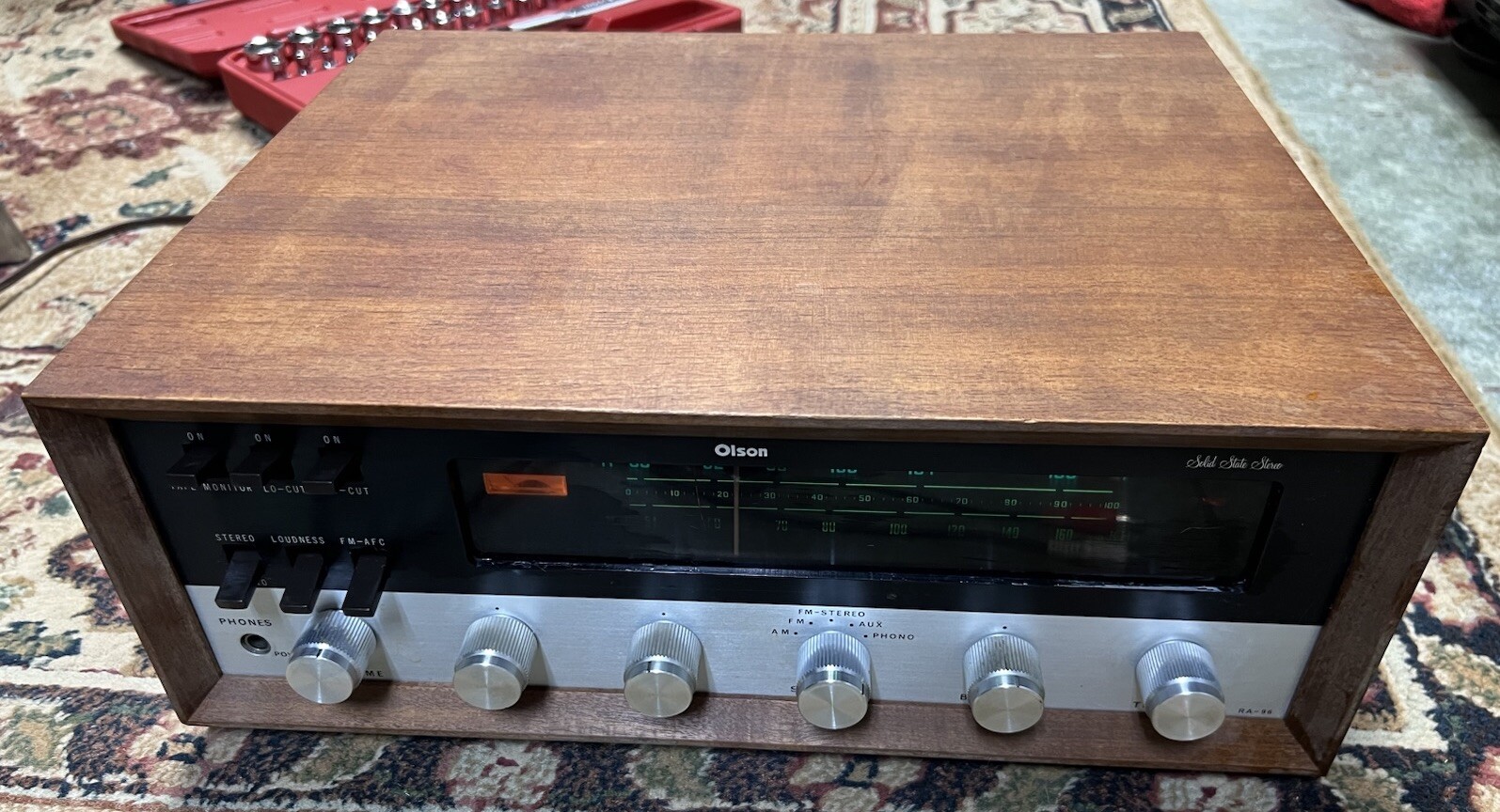 Olson RA-96 Solid State Stereo Receiver - Vintage | eBay