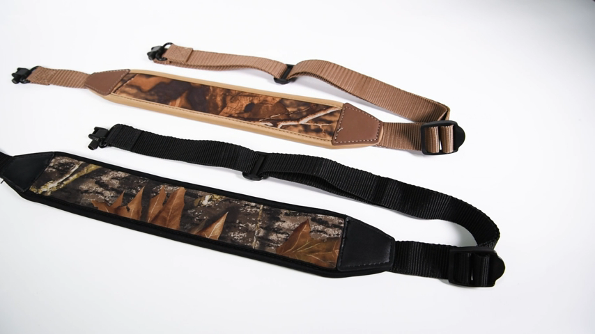 Camouflage Rifle 2 Point Sling Shoulder Padded Strap Camo Gun Sling ...