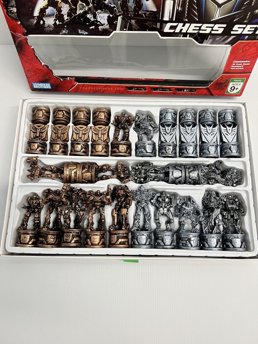 Transformers Chess Board Transformers Chess Set Board Game, Parker
