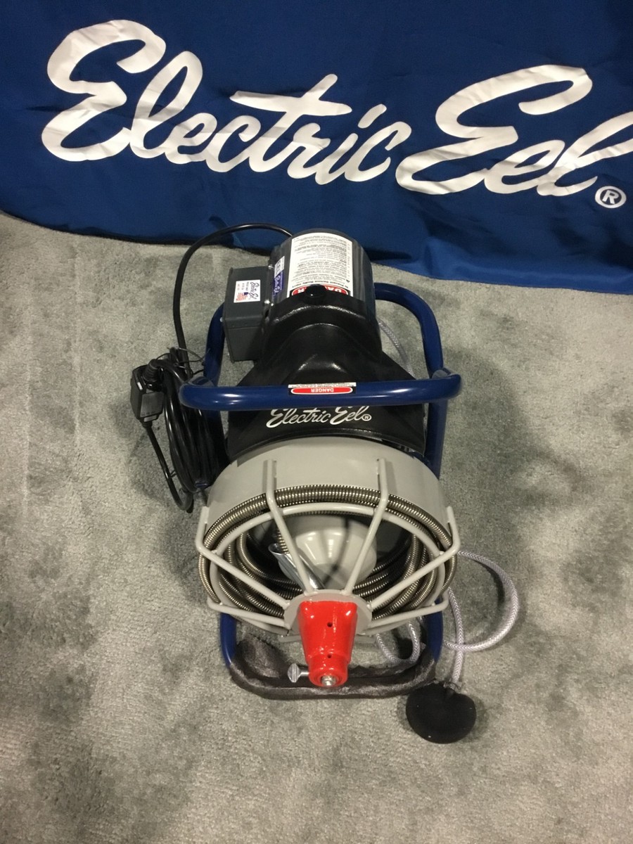 Electric Eel Sewer Machine