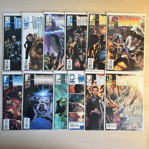 Inhumans Issues 1-12 Complete Set (Issue #2 Variant) 1st Yelena Belova ...