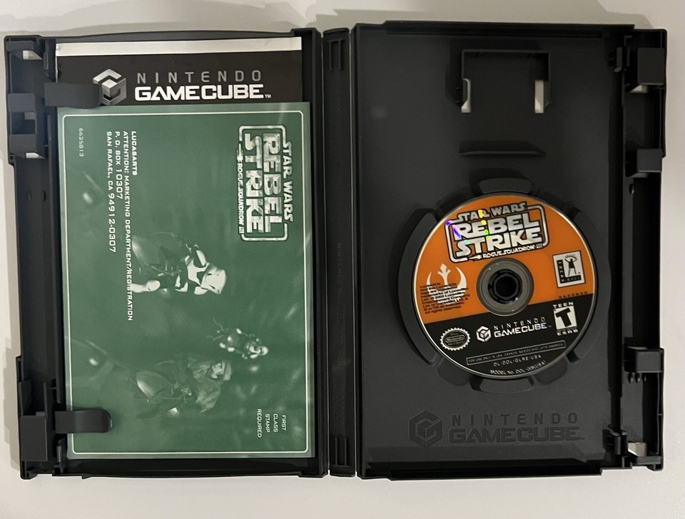 Star Wars Rogue Squadron III: Rebel Strike Nintendo GameCube 2001 Game ...