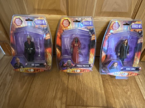Doctor Who Figures Bundle-Donna, Ood And Pyrovile Priestess | eBay