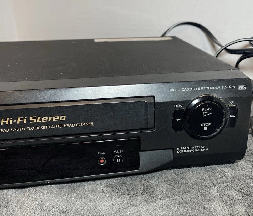 Sony SLV-N51 VCR 4 Head Hi-Fi Stereo VHS Player & Recorder | eBay