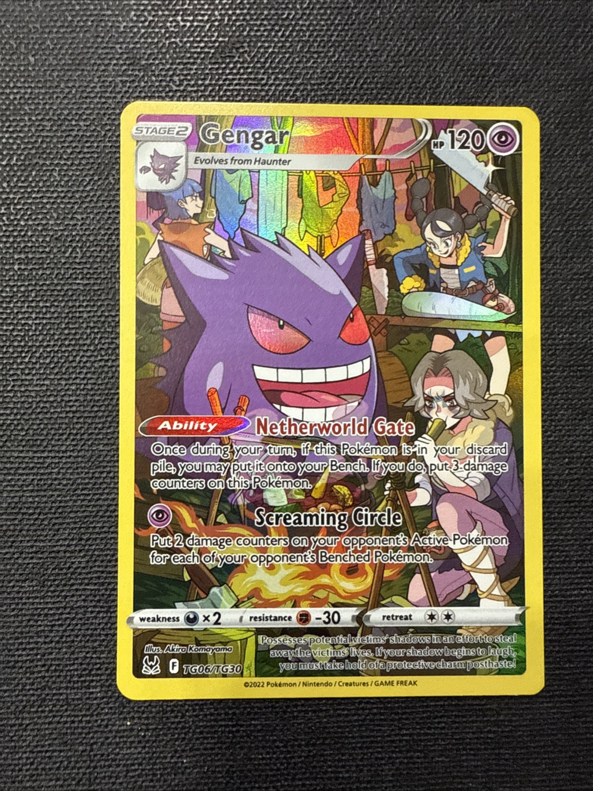 Gengar 2022 Sword & Shield: Lost Origin #TG06/TG30 Trainer Gallery ...