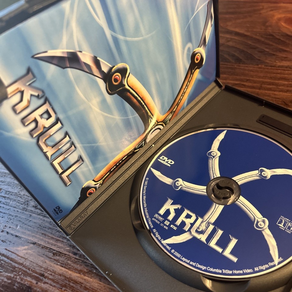 Krull DVD 1983 2001 Special Edition 80’s Sci-Fi Fantasy Action Movie ...