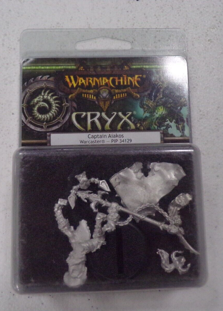 Cryx Captain Aiakos Warcaster Privateer Press Warmachine PIP34129 ...