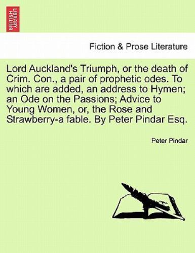 Lord Auckland's Triumph, or the Death of Crim con , a Pair of Prophetic ...