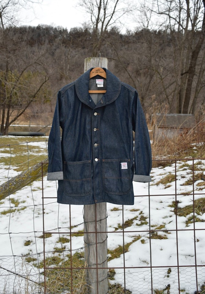 Pointer Brand Unisex XS/S Denim Chore Jacket L.C. King U.S.A. Bristol Tennessee | eBay