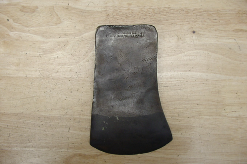 Antique James H. Mann Axe Head,6-15/16",3lbs.2oz,4-7/16" Edge,27 W ...