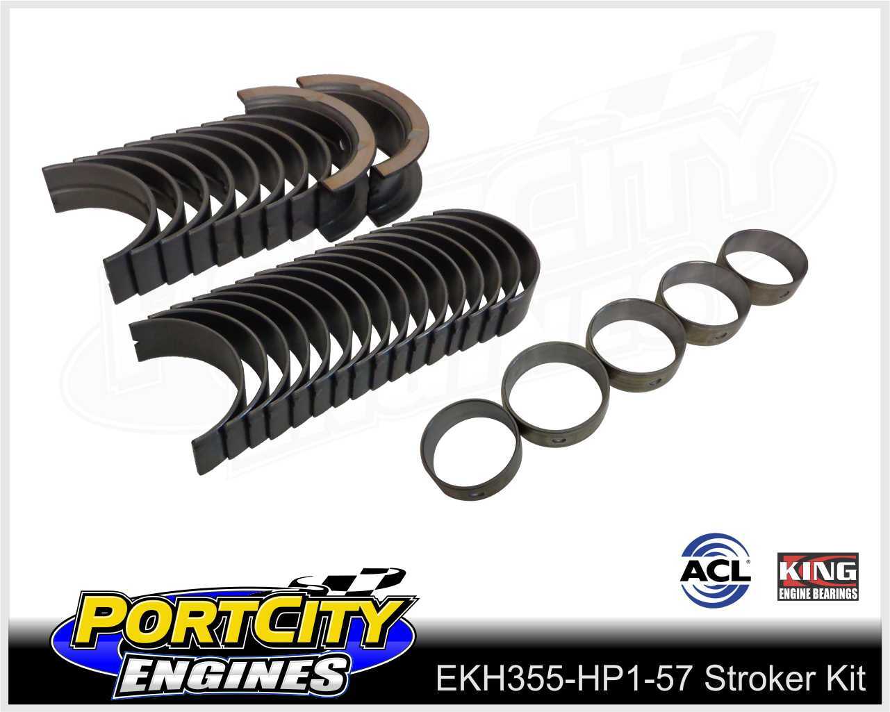 Scat Stroker Engine Kit Holden V8 304 5.0L 355 Commodore VS Series 2 VT ...