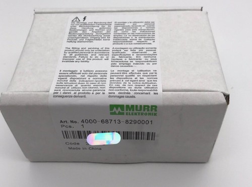 1pc MURR 4000-68713-8290001 Socket + RJ45 Screw Mounting | eBay