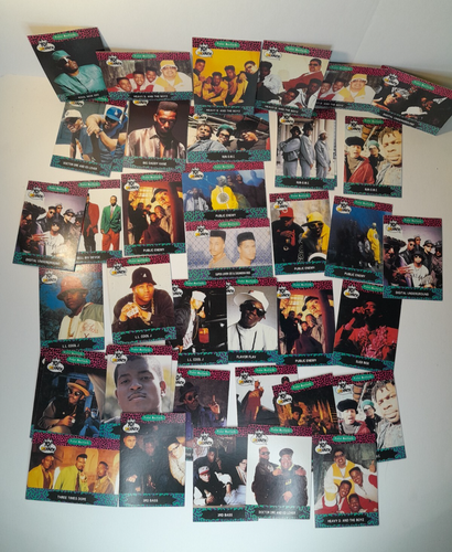 Yo! MTV Raps Cards 1991 Vintage Lot of 43 Hip Hop | eBay