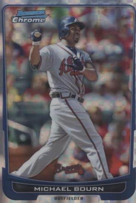 2012 Bowman Chrome - Michael Bourn #106 X-Fractor for sale online | eBay