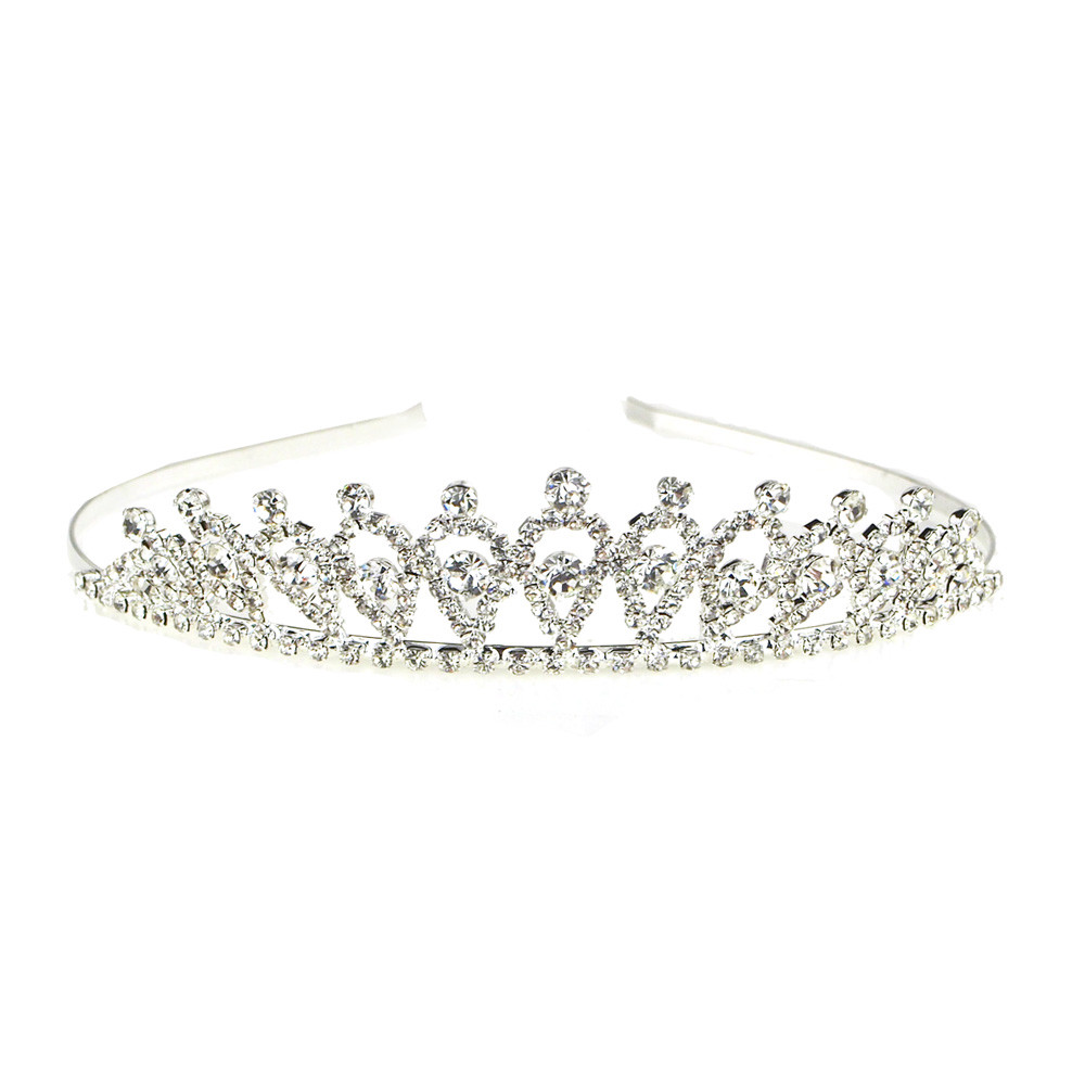 Rhinestone Tiara Crown, Silver, 1-inch, Gwyneth 783050060414| eBay