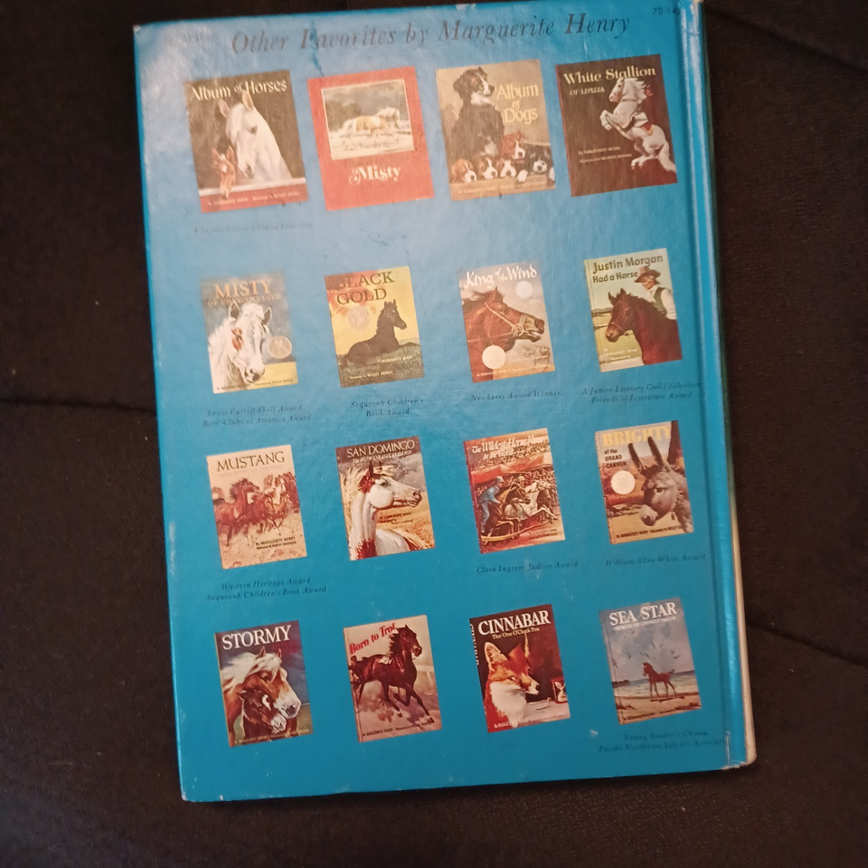 Misty of Chincoteague hardcover by Marguerite Henry illustrated by ...