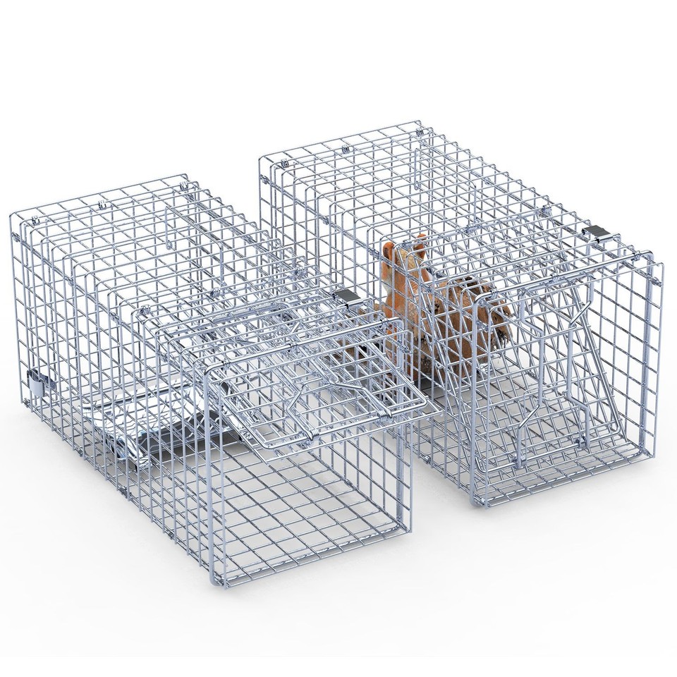 17 Type Live Animal Cage Trap Humane Rodent Cage for Most Animal Catch ...
