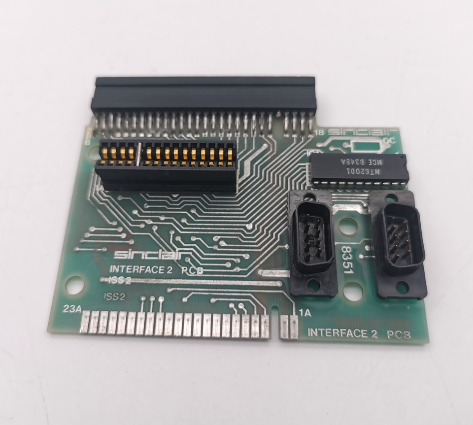 Sinclair ZX Spectrum Interface 2 (ISS2, 1983) – Early Production Unit ...