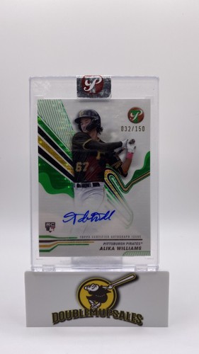 2024 Topps Pristine - Pristine Autographs Alika Williams Green RC Auto ...