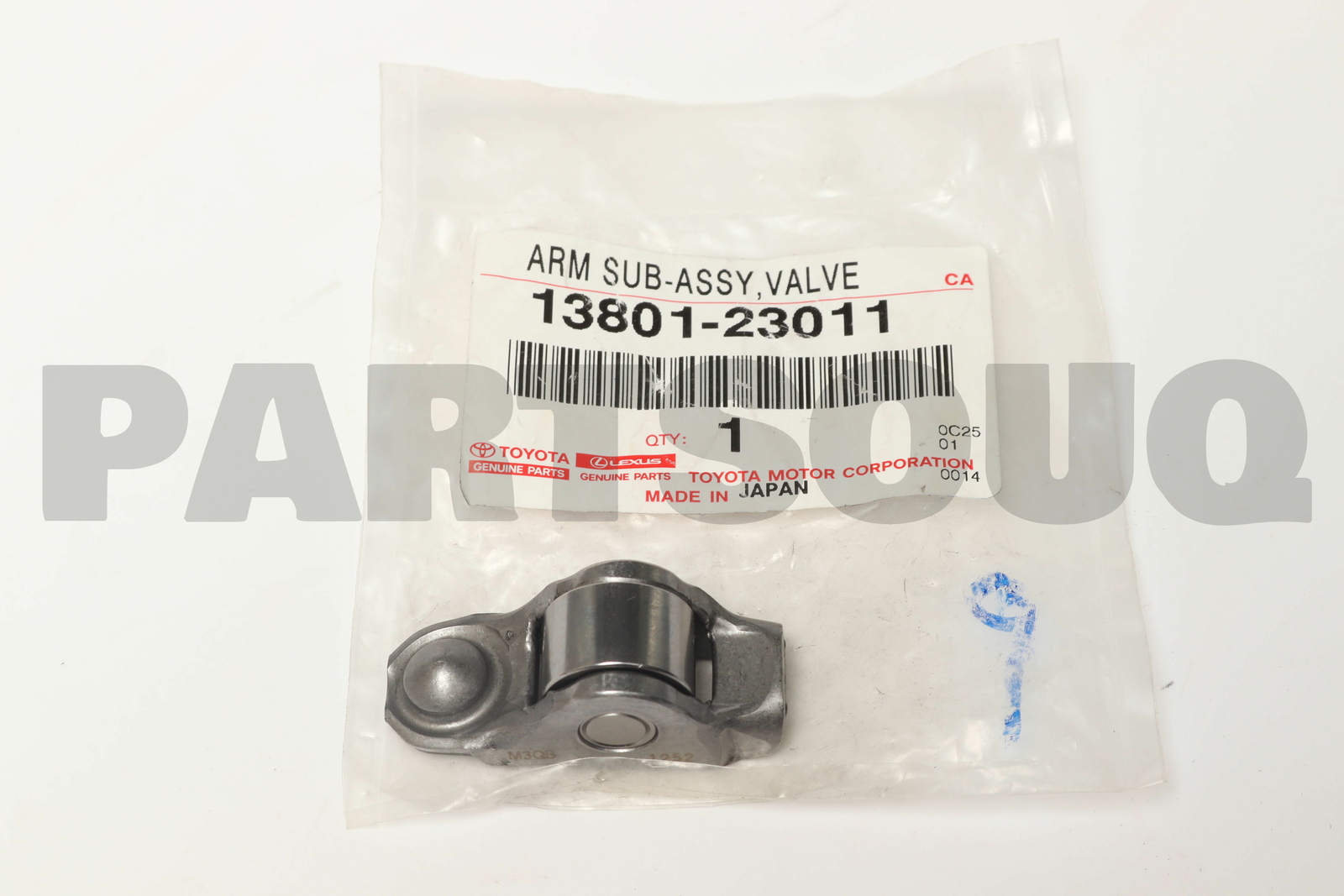 1380123011 Genuine Toyota ARM SUB-ASSY, VALVE ROCKER, NO.1 13801-23011 ...