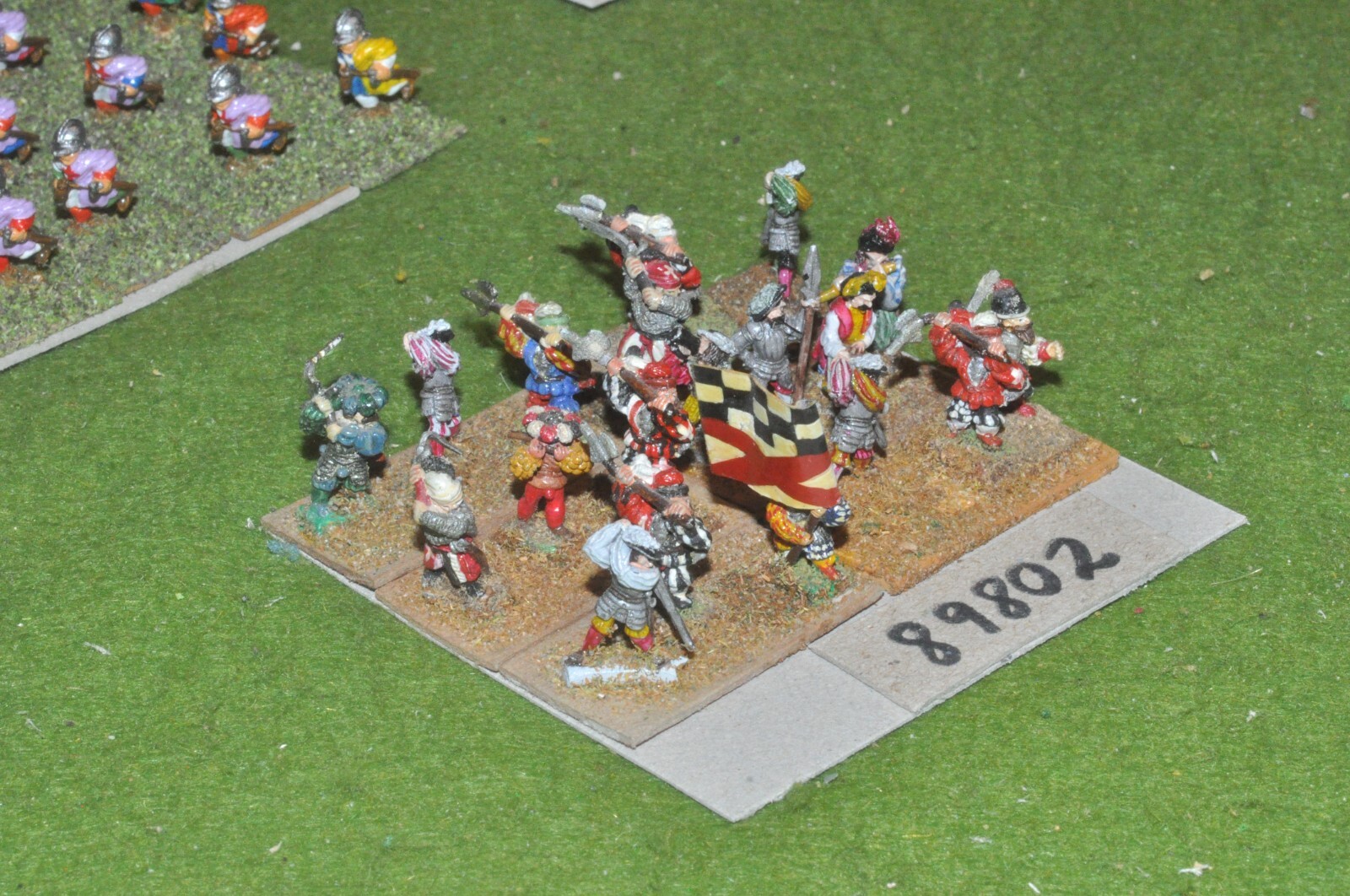 15mm renaissance / german - lansknecht halberds & swords 19 figs - inf ...