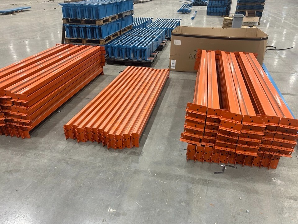 Pallet Racking Beams, Wire Decks, Uprights NO Shipping, pick up only | eBay
