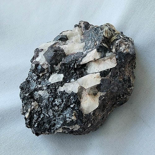 Franklinite Black Willemite Sterling Hill Mine NJ With Fossil Great ...