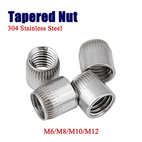 Tapered Nut 304 Stainless Steel Female Thread Conical Cap Nut M6/M8/M10 ...