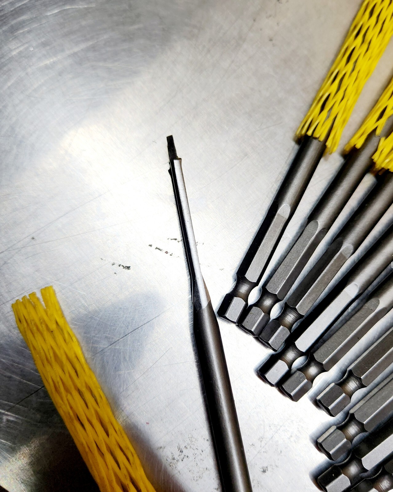 10 DeWalt 3/8" Paddle Bits Quick Change Hex Shank Spade Wood Boring ...