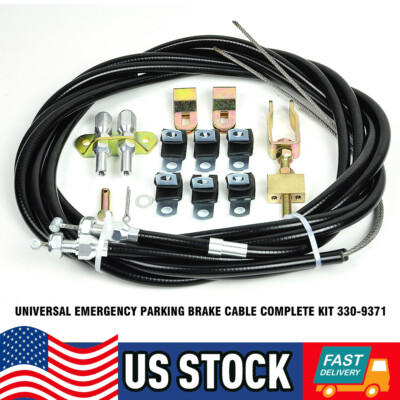 🔥🔥🔥330-9371 Universal Rear Parking Brake Emergency E-Brake Cable Kit ...