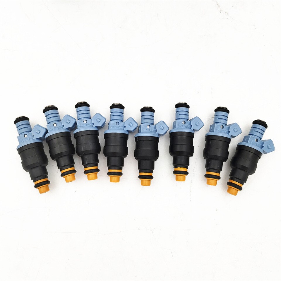 8PCS 25LB Fuel Injectors 0280150947 For 1991-1997 Ford F250 F350 ...