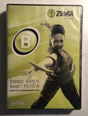 Zumba B Basic Steps Level 1 Review Choreography DVD & CD Set New Sealed ...