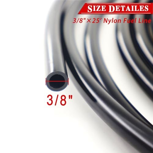 3/8 Fuel Line Repair Kit 3/8 in (10mm), Nylon Fuel Line Replacement Kit ...