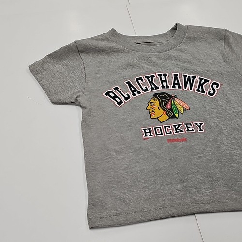 NWOT Chicago Blackhawks Gray Reebok T-Shirt Youth Toddler 2T New ...