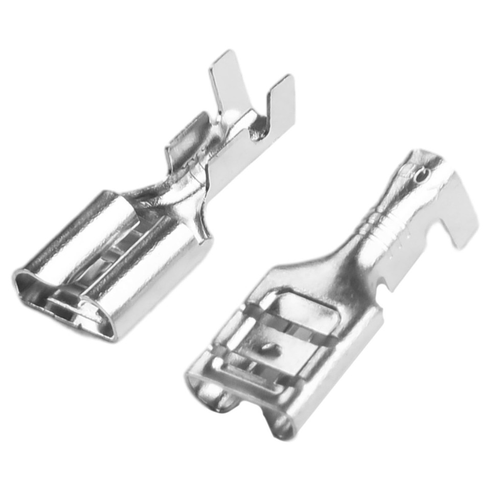 Female & Male Spade INSULATED CRIMP TERMINALS ELECTRICAL WIRE ...