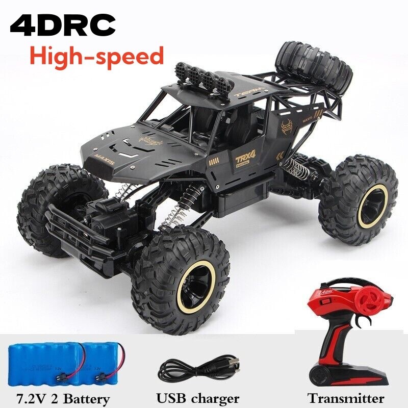 1:12 2.4G Remote Control Car 4WD RC Truck Off-Road Vehicle Kids RC Toys ...